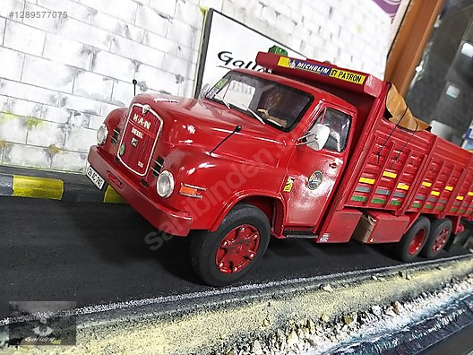 Özel Yapım Diecast Model 1:18 MAN Kamyon Çeşitleri - 1289577075