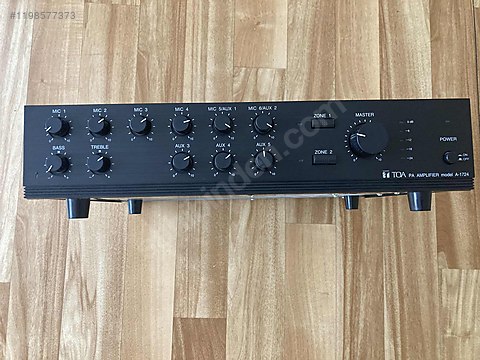 TOA PA AMPLIFIER MODEL A-1724 sahibinden.comda - 1198577373
