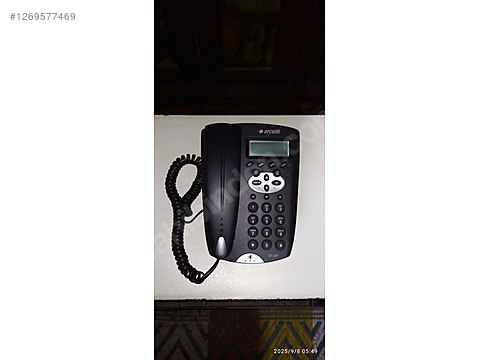 Arçelik TLF-520 Kablolu Ev Telefonu 2000 sahibinden.comda - 1269577469