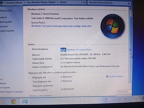 Acer / acer aspire one series zg5 acil satilik sahibinden.comda ...