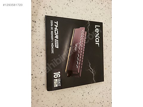 SIFIR PAKETİNDE Lexar Thor 2x8GB DDR4 16GB KİT SIFIR sahibinden.comda ...
