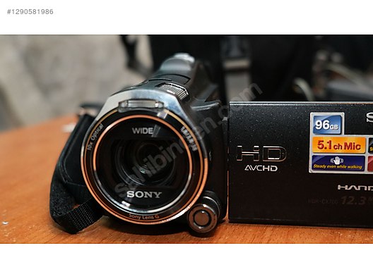 Sony HDR CX700 96gb SSD + SD kart G Lens sahibinden.comda - 1290581986