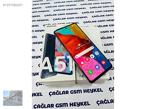 Samsung / Galaxy A51 / SAMSUNG GALAXY A51 6/128 GB PEMBE KUTULU TEMİZ ...
