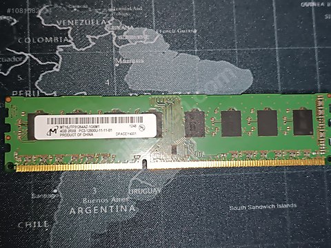 Micron mt16jtf51264az-1g6m1 4Gb 1600MHz - RAM Bellek ve Tüm Masaüstü ...