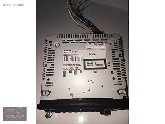 Müzik Çalar / SONY CDX-GT615UV CD USB AUX ÇİFT ANFİ ÇIKIŞLI TEYP ...