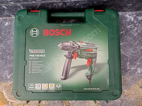 Bosch PSB 750 RCE Darbeli Matkap - İkinci El Elektrikli Matkap İlanları ...