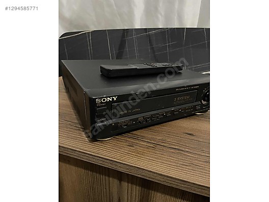 Sony / Sony video kaset oynatıcı slv-xr9 kumandalı sahibinden.comda ...