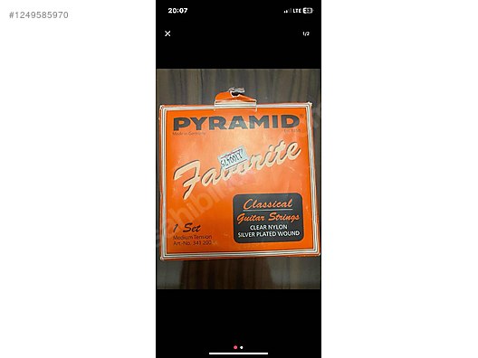 Pyramid Gitar Gitar Teli - Telli Enstrüman Aksesuar & Yedek Parça ...