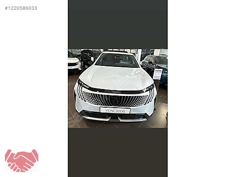 Peugeot / 3008 / 1.2 Hybrid / Allure / 3008 ALLURE %20 KDV Lİ FATURA ...
