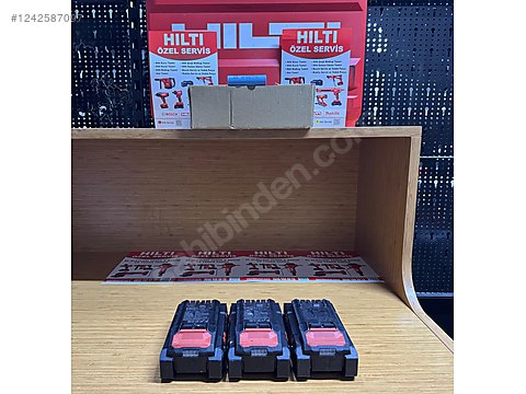 HİLTİ NURON 4AH BATARYA K.KARTA 5 TAKSİT MEVCUT - İkinci El Elektrikli ...