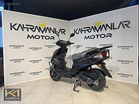 Kuba Space 50 Pro 2024 Model Scooter / Maxi Scooter Motor Motosiklet ...