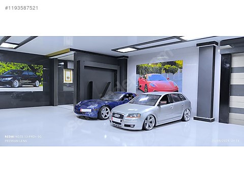 8 ARAÇLIK LÜXS DİORAMA GARAJ - Diecast Model Araba Alışverişte İlk ...