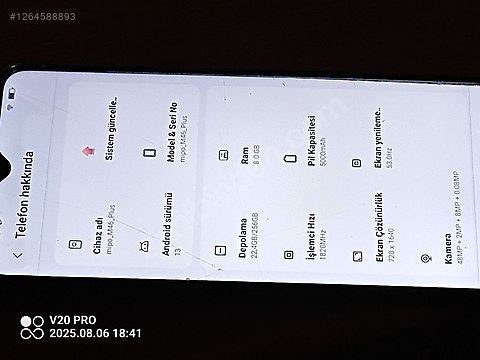 256 GB Gri Mipo M46 Plus Cep Telefonu - 1264588893