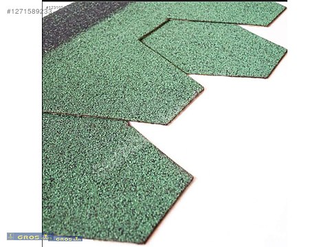 SAFİR SHINGLE YAPRAK DESENLİ** YEŞİL****KAMPANYA**GROS ÇATI** - Yalıtım ...