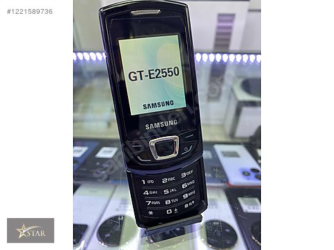 Samsung / E2550 Monte Slider / SAMSUNG E2550 SIFIR TÜRKİYE CİHAZI ...