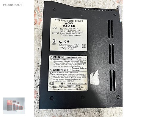 ORIENTAL MOTOR AZD-CD STEP SÜRÜCÜ (1.27A) - Programlayıcı - 1268589978