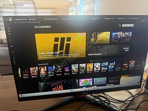 AOC 144hz 1ms IPS 24g2w1g4 oyuncu monitoru sahibinden.comda - 1239590529