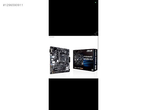 ASUS B450 K2 ANAKART sahibinden.comda - 1296590911