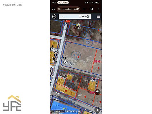 BARİS MAHALLESİ DE TEK TAPU 2000 M2 ARSA - Satılık Arsa İlanları sahibinden.com'da - 1235591055