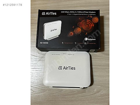 Airties 5650, Adsl2+Vdsl2 Fiber Modem - VDSL Modem ilanları uygun ...