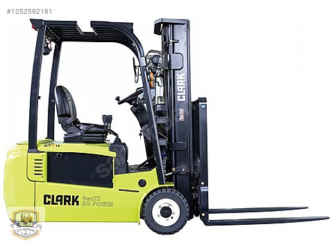 TESLADAN SIFIR CLARK GTX16 1.6TON AKÜLÜ 3TEKER - Forklift İlanları ...