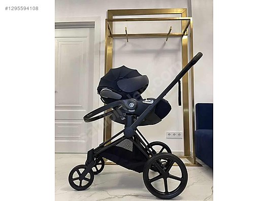 Cybex Priam 4 Nautical Blue Mat Siyah Şasi 3'ü 1 - Cybex Bebek Arabası ...