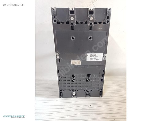 Terasaki S400-NJ TemBreak 400 amper 50/60Hz - Sigorta ve Yapı ...
