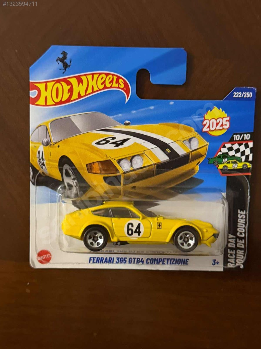 Hot Wheels Diecast Model 1:64 Ferrari Araba - 1323594711