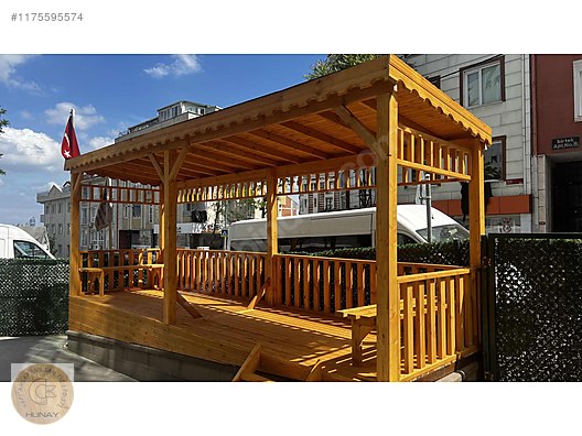 Ahşap Çardak & Kameriye & Bahçe Mobilya Modelleri - 1175595574