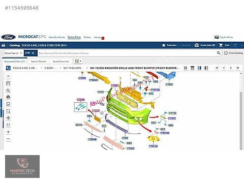 Ford Microcat EPC Online 2025 Parça kataloğu sahibinden.comda - 1154595648