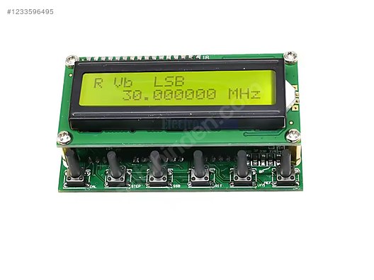 DDS sinyal jeneratörü 0 ~ 55MHz VFO kablosuz tabanlı AD9850 DDS ...