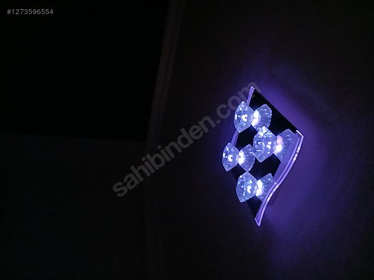 LED TAVAN LAMBASI+RENKLİ GECE LAMBASI - 1273596554