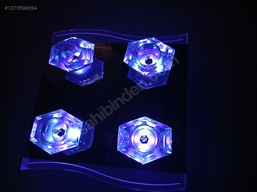 LED TAVAN LAMBASI+RENKLİ GECE LAMBASI - 1273596554