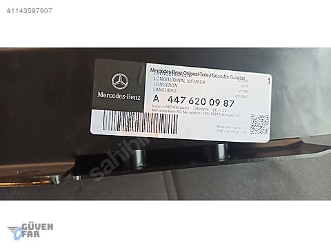 Minivan & Panelvan / Kaporta & Karoser / MERCEDES VİTO W447 ŞASE UCU ...