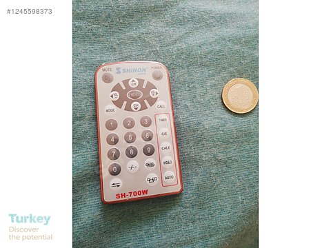 SHINON JAPAN sh-700w ses sistemi uzaktan kumandası sahibinden.comda ...