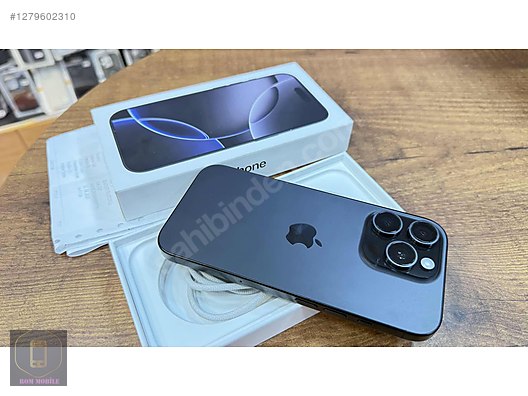 İkinci El 256 GB Apple iPhone 16 Pro iOS Cep Telefonu - 1279602310