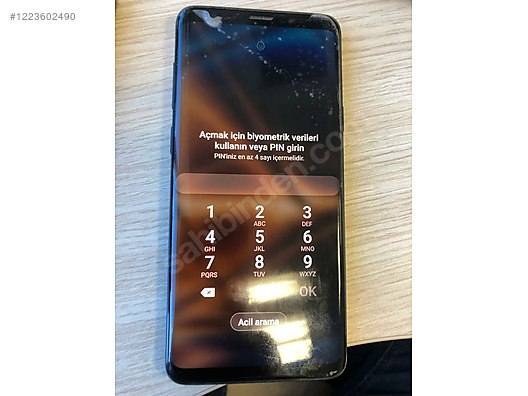Samsung / Galaxy S9+ G965 / samsung s9 plus sorunsuz kırıksız ...