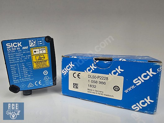 SICK DL50-P2228 Lazer Mesafe Sensörü sahibinden.comda - 1217604443
