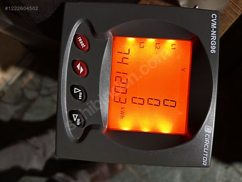 CIRCUTOR CVM-NRG96 enerji analizörü. sahibinden.comda - 1222604502