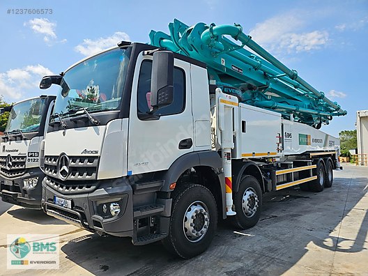 BMS Beton Makine 'den Yeni Everdigm M56 Mobil Beton Pompası - Beton ...