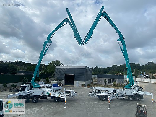 BMS Beton Makine 'den Yeni Everdigm M56 Mobil Beton Pompası - Beton ...