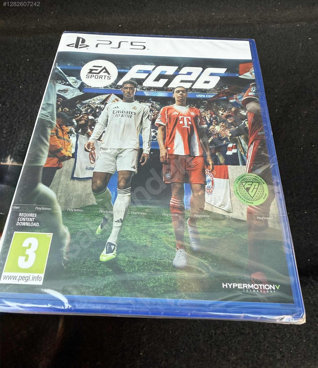 FC 26 JELATİNLİ SIFIR TÜRKÇE SPİKER BANDROLLÜ PS5 ORJİNAL sahibinden ...