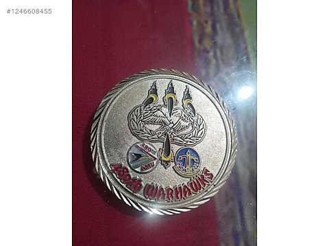 480th AMU Warhawks ABD Hava Kuvvetleri Challenge Coin-koleksiyon ...