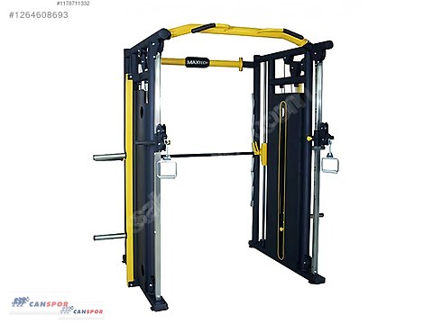 MaxTech Dual Cable Crossover & Smith Machine Combo Machine sahibinden ...