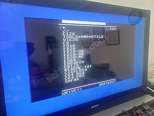 Commodore C16 Vic20 C64 C128 serisi için 1541-2 1581 floppy sahibinden ...