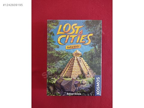 Lost Cities Roll & Write Boardgame sahibinden.comda - 1242609195