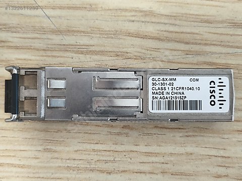 Cisco GLC-SX-MM SFP (mini-GBIC) 550 metre (50/125μm OM3 fiber il ...