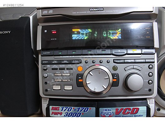 Sony vx7 müzik seti - İkinci El Sony Müzik Seti & Teyp modelleri ...