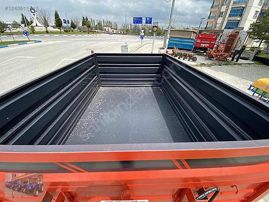 SIFIR 2 TEKER ÇİFT İLAVE ARKA AÇILIR KAPAK GÖZDE YAPIMI RÖMORK ...