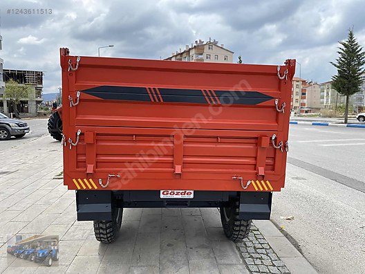 SIFIR 2 TEKER ÇİFT İLAVE ARKA AÇILIR KAPAK GÖZDE YAPIMI RÖMORK ...